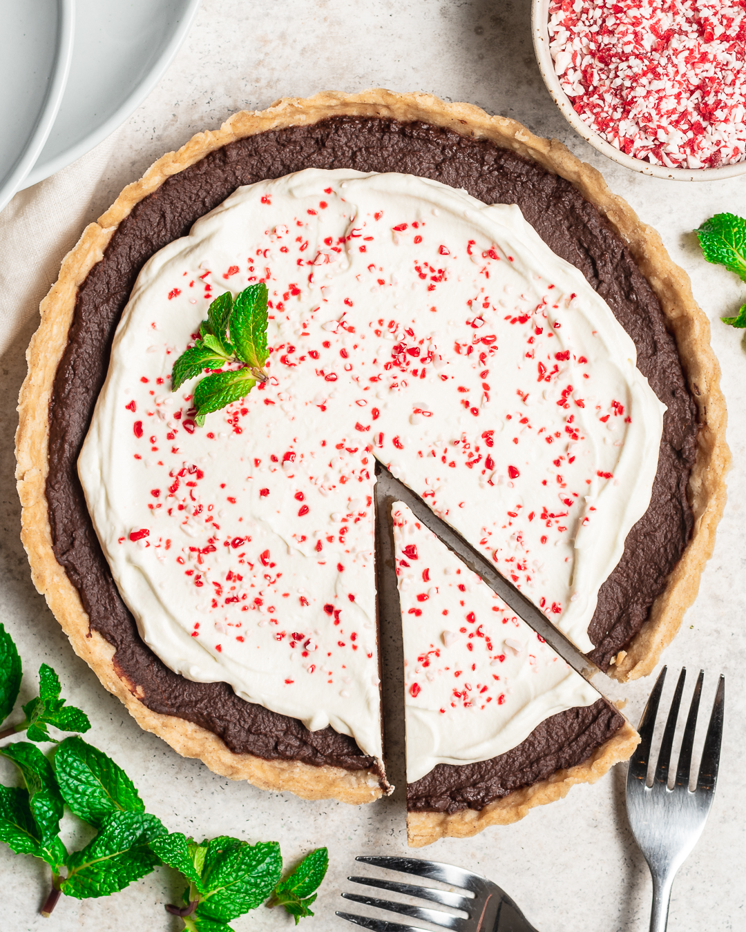 Chocolate Peppermint Tart – the kitchen bachelor